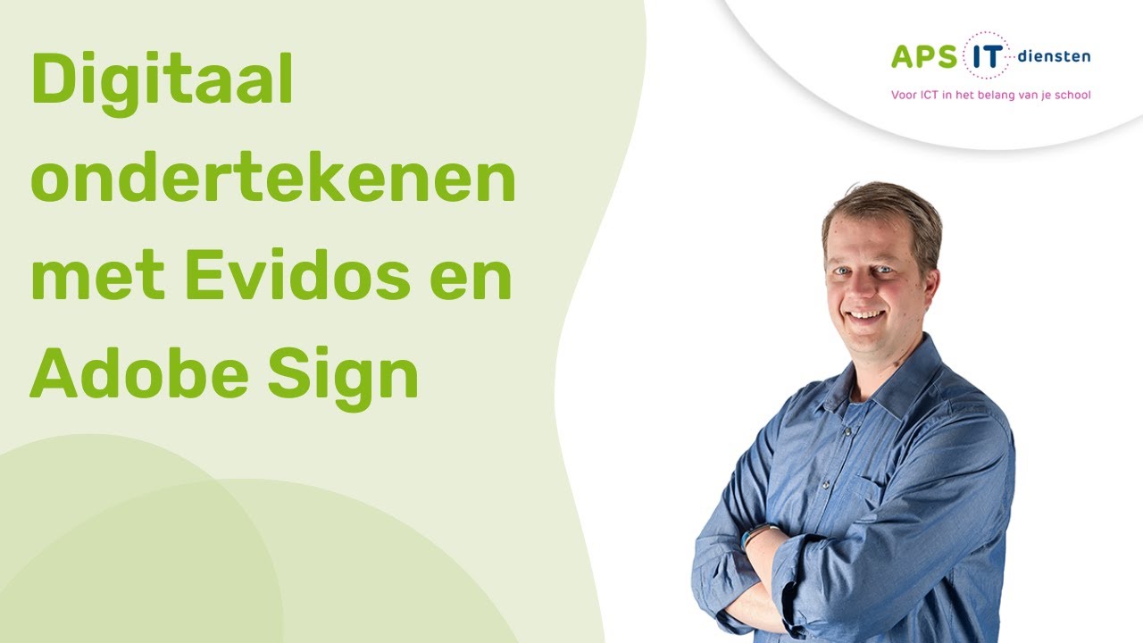 Digitaal ondertekenen met Evidos en Adobe Sign - YouTube