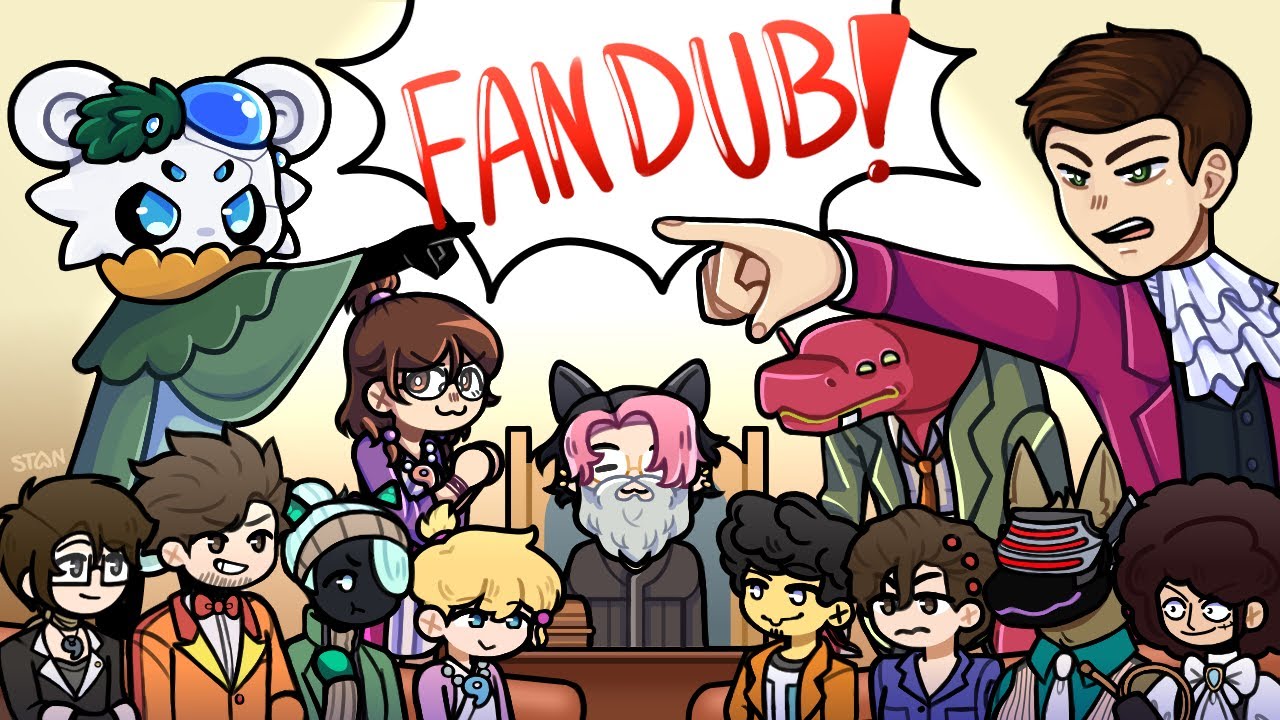 Turnabout Goodbyes Live Fandub!! Part 1 - Ace Attorney Trilogy - YouTube