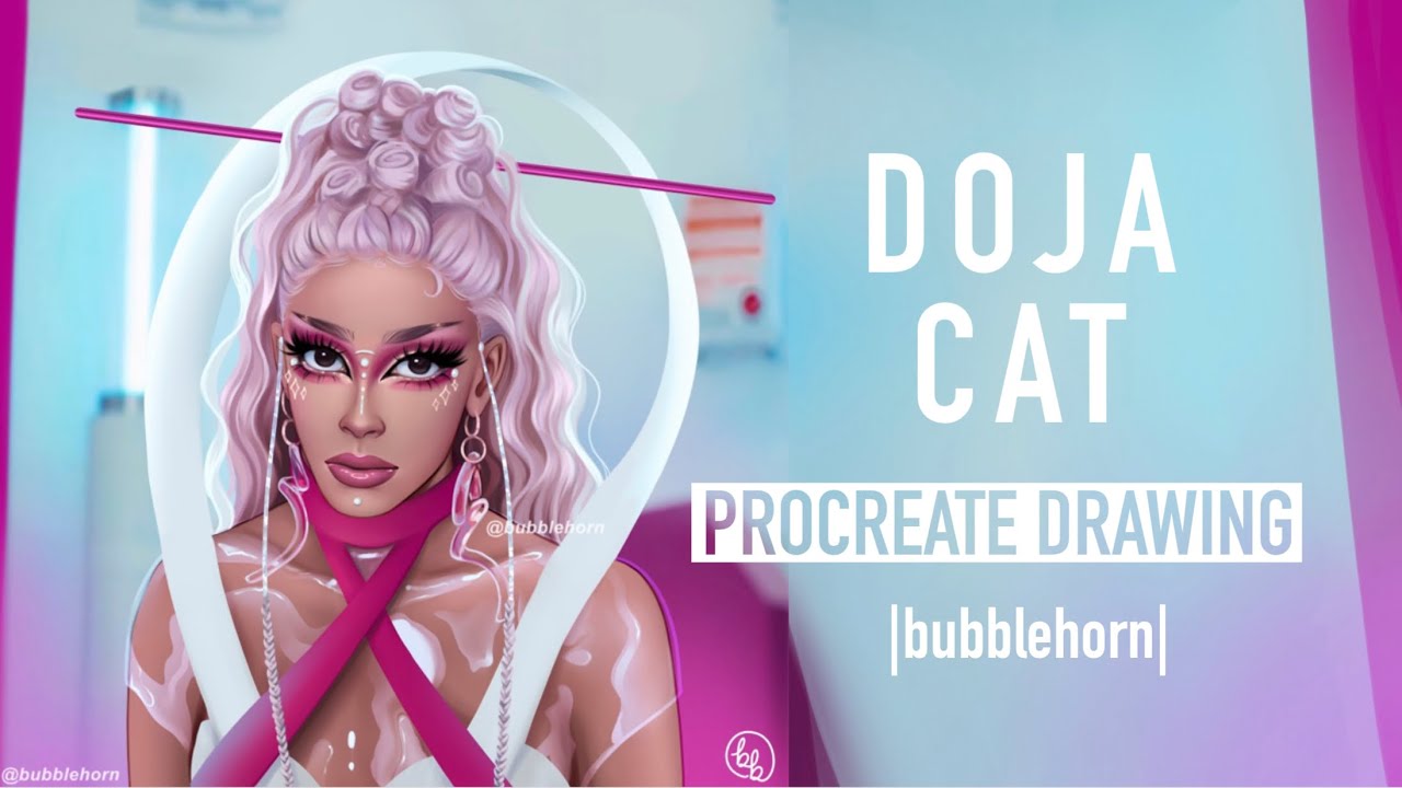 drawing Doja Cat ! - YouTube