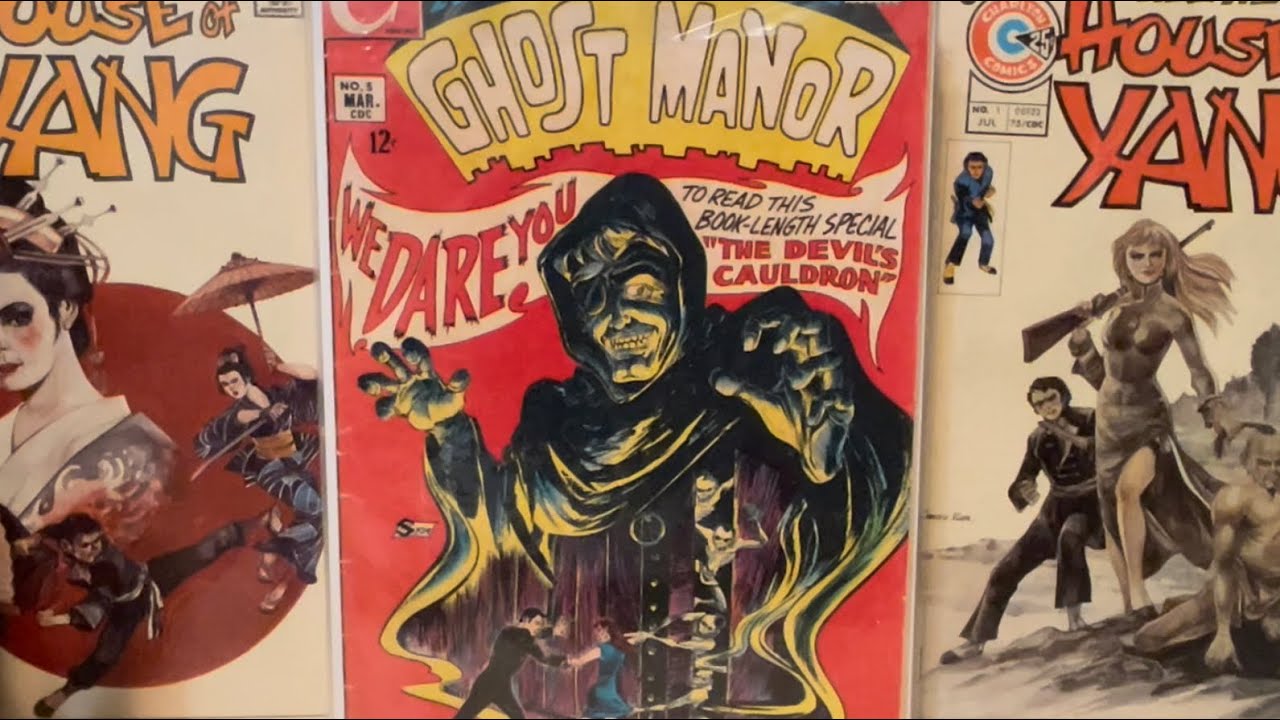 The (Almost) Complete Charlton Comics Horror Covers of the Great Sanho ...