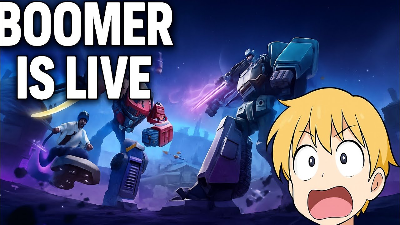 💥 BOOMER IS LIVE! BGMI x Transformers ⚔️ Full Power Fight | New Update ...