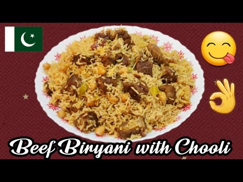 Beef Biryani with Chooli - YouTube