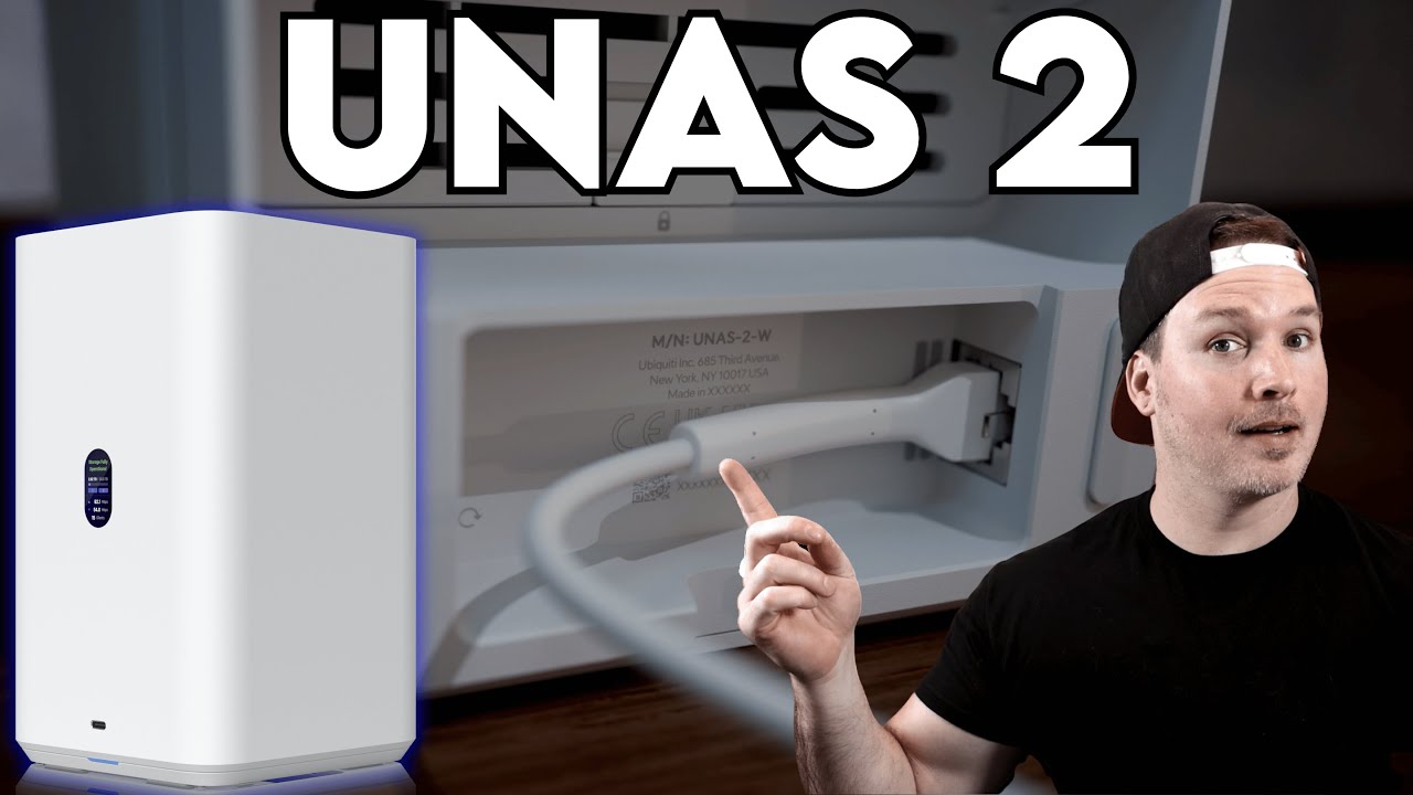 UniFi UNAS 2 : Desktop NAS Powered by PoE++ - YouTube