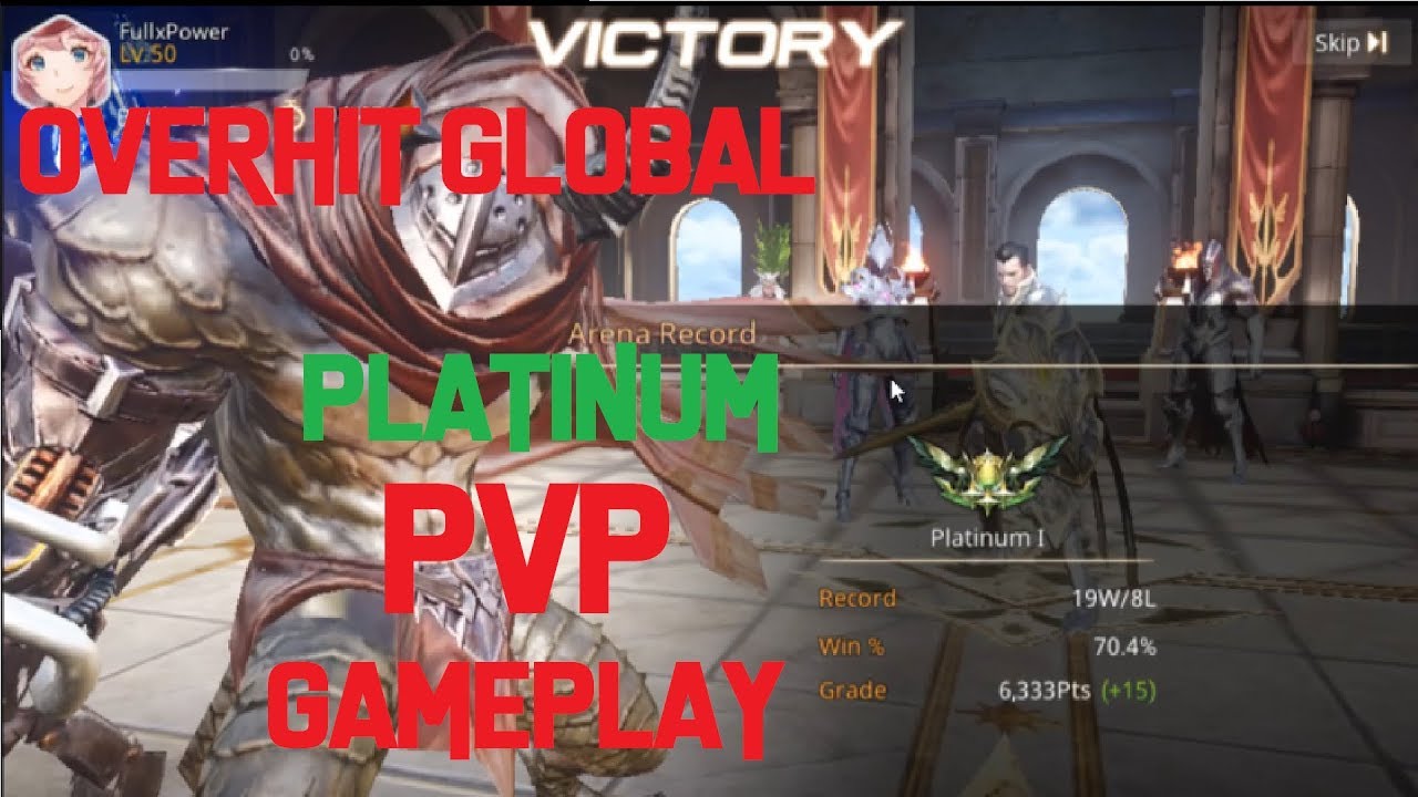 OVERHIT PVP Platinum II to Platinum I Pure Auto Control - YouTube