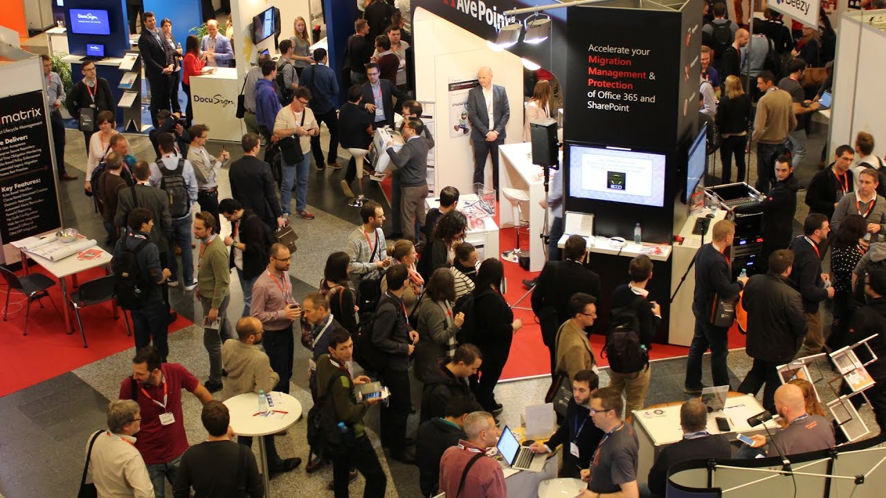 Busy Expo at European SharePoint Conference 2016, Vienna - YouTube