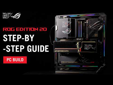 ROG Edition 20 PC Kurulum Eğitimi  | ASUS SUPPORT