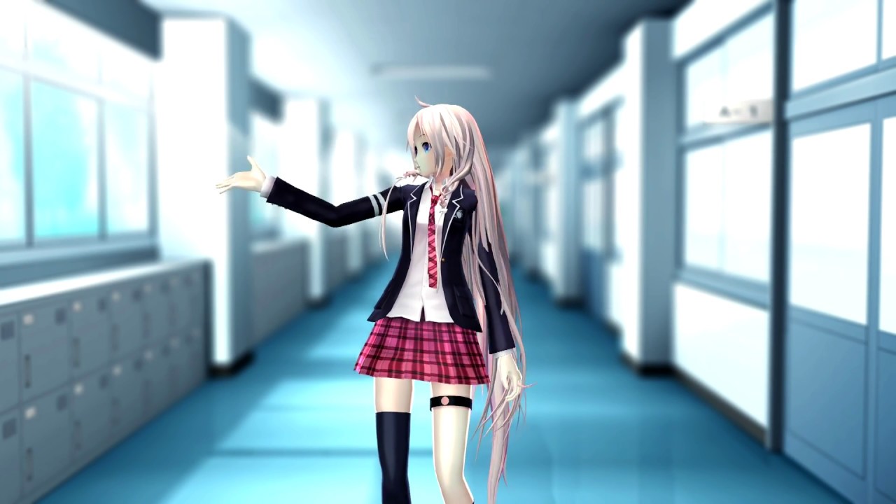 【MMD】IA (School Girl ver.) - Ima Suki ni Naru. / 今好きになる。 - YouTube