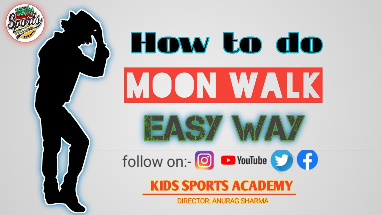 MoonWalk Steps🔥how to do this easy way⚡tutorial video! Kids Sports ...