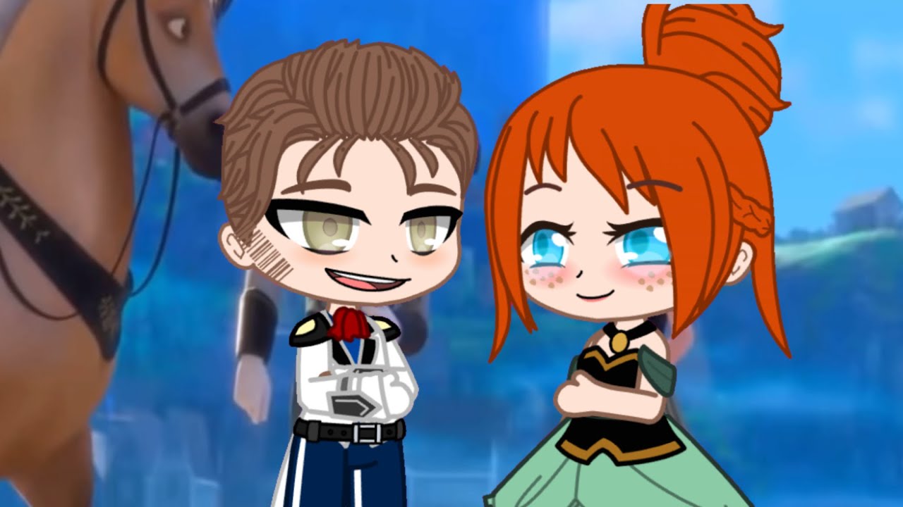 Hans meets Anna || Frozen || Gacha club - YouTube