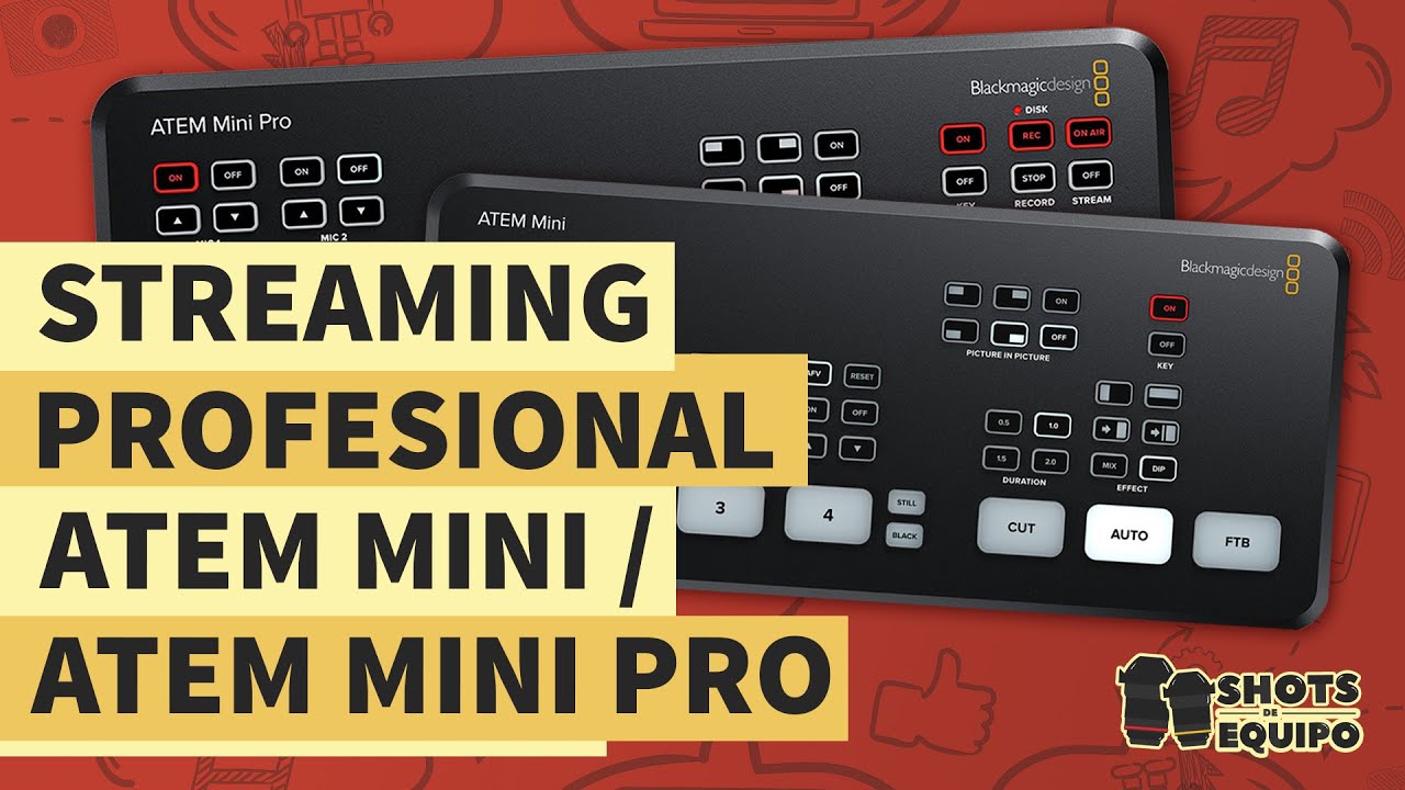 Streaming Profesional: Atem Mini y Mini Pro - YouTube