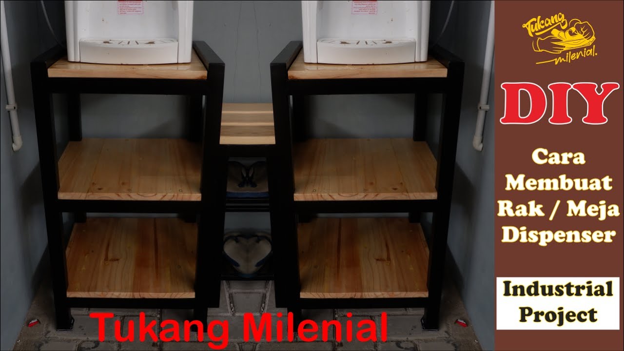 Cara membuat Rak atau Meja Dispenser Industrial | Tutorial | Ide ...