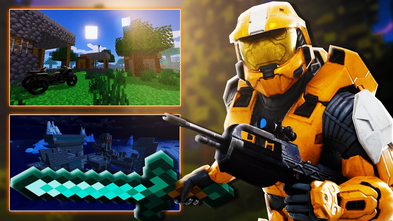 I Can't Believe This Halo 3 Mod Exists... (InfernoPlus Minecraft Mod ...