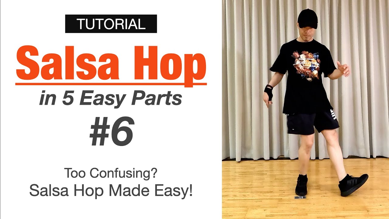 House Dance Basic Step Tutorial | Salsa Hop for Beginners - YouTube