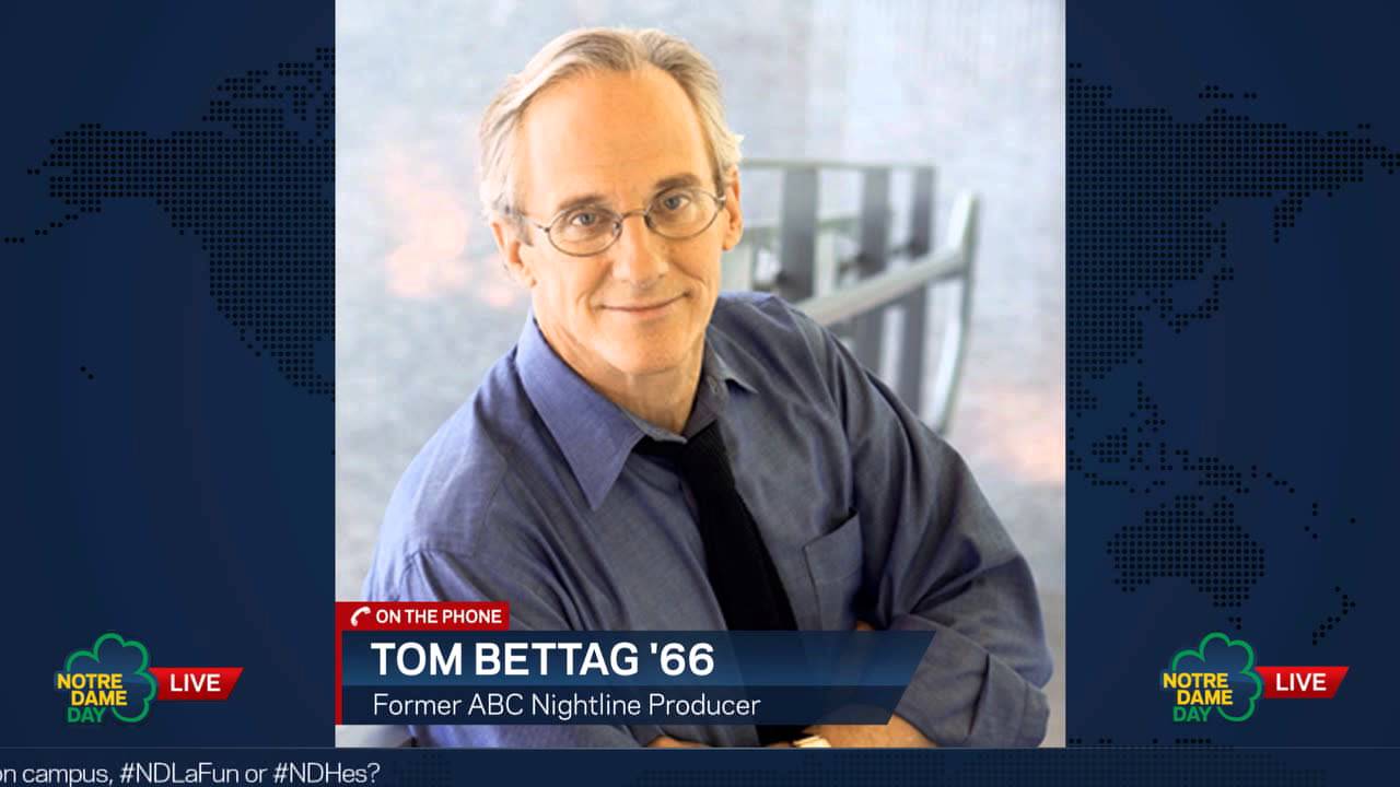 Tom Bettag ‘66 - Notre Dame Day 2015 - YouTube