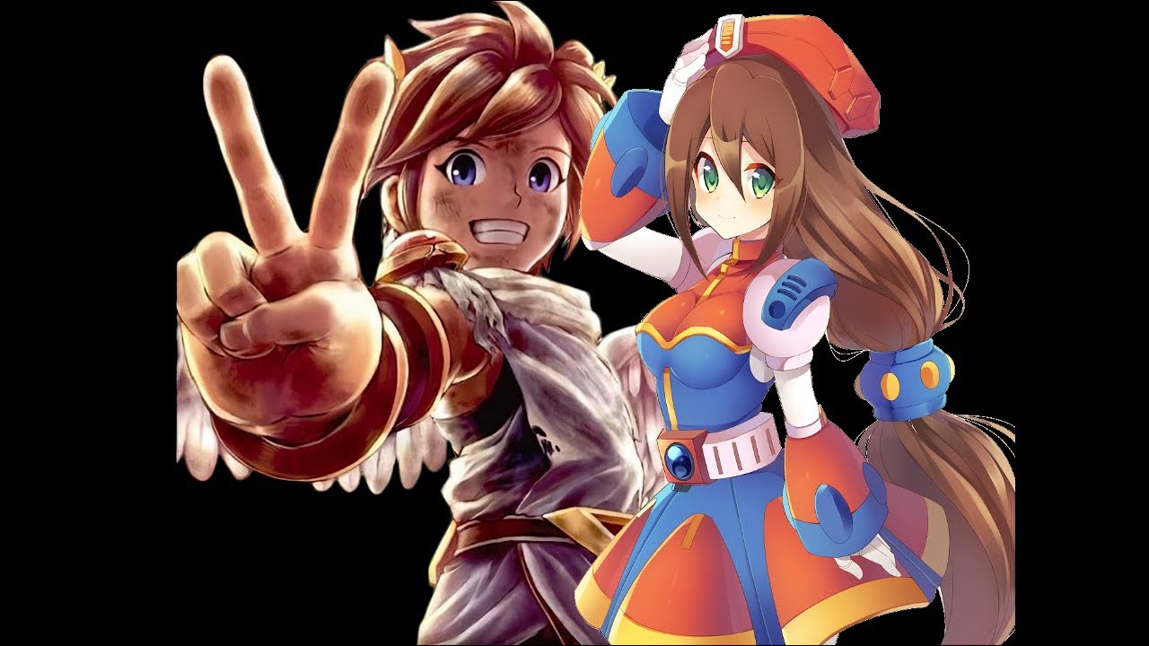 SUPER SMASH BROS CMC PLUS V9 PIT (KID ICARUS) & IRIS KAWAII - YouTube