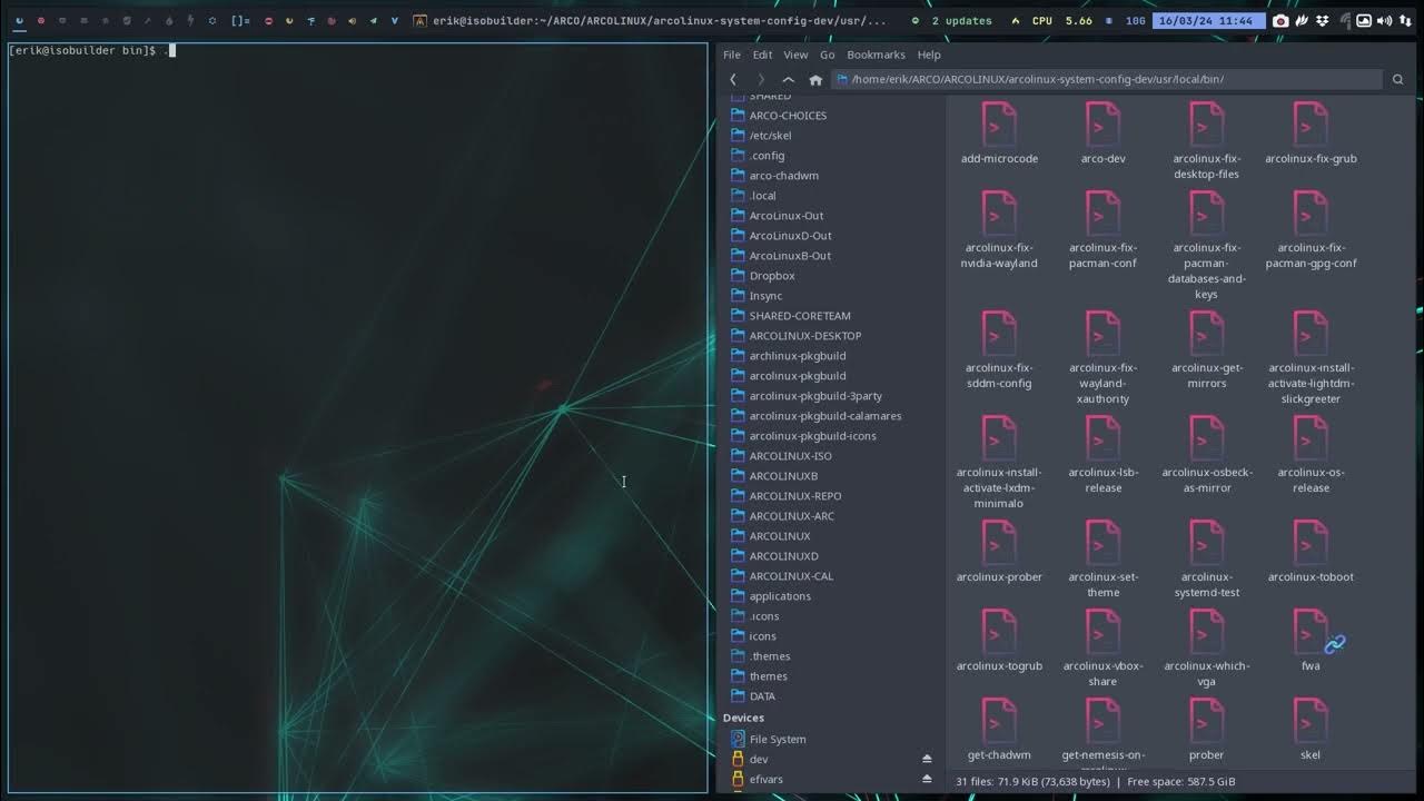 ArcoLinux : 3978 Bash scripting - creating add-microcode to add microcode to mkinitcpio.conf ...