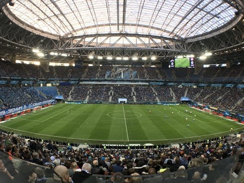 Вся атмосфера футбольного матча Зенит - Амкар. 03.03.2018