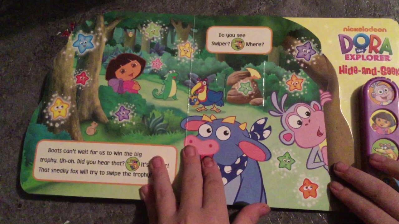 Nickelodeon Dora The Explorer Hide And Seek Play-a-Sound - YouTube