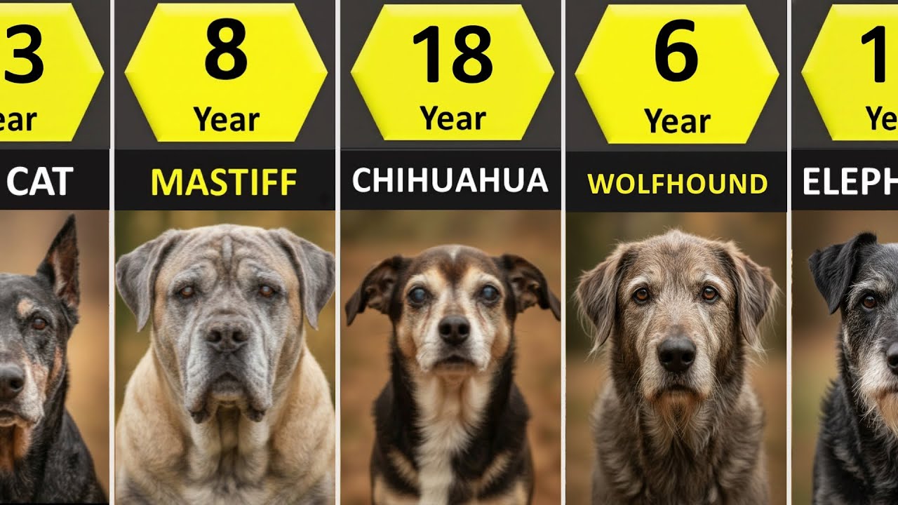 Life Expectancy of Different Dog Breeds - YouTube