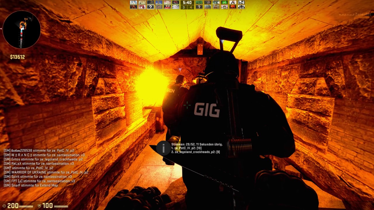 CS:GO Zombie Escape Mod - ze_LOTR_Mines_of_Moria_p2 - Mizapro - YouTube