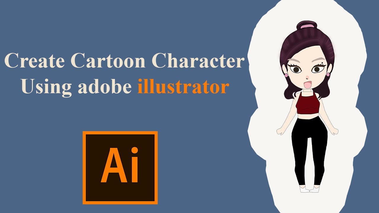 How To Create Cartoon Character Using Adobe Illustrator Step By Step how-to-create-cartoon-character-using-adobe-illustrator-step-by-step