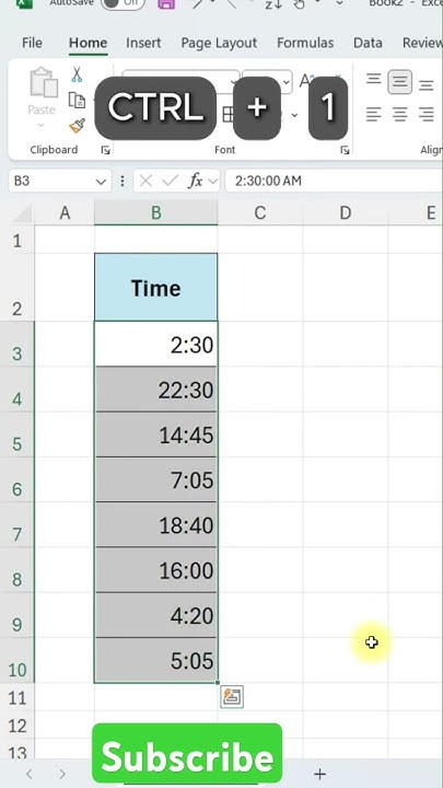 How to convert time into AM / PM format. #excel #exceltutorial #exceltips #exce - YouTube