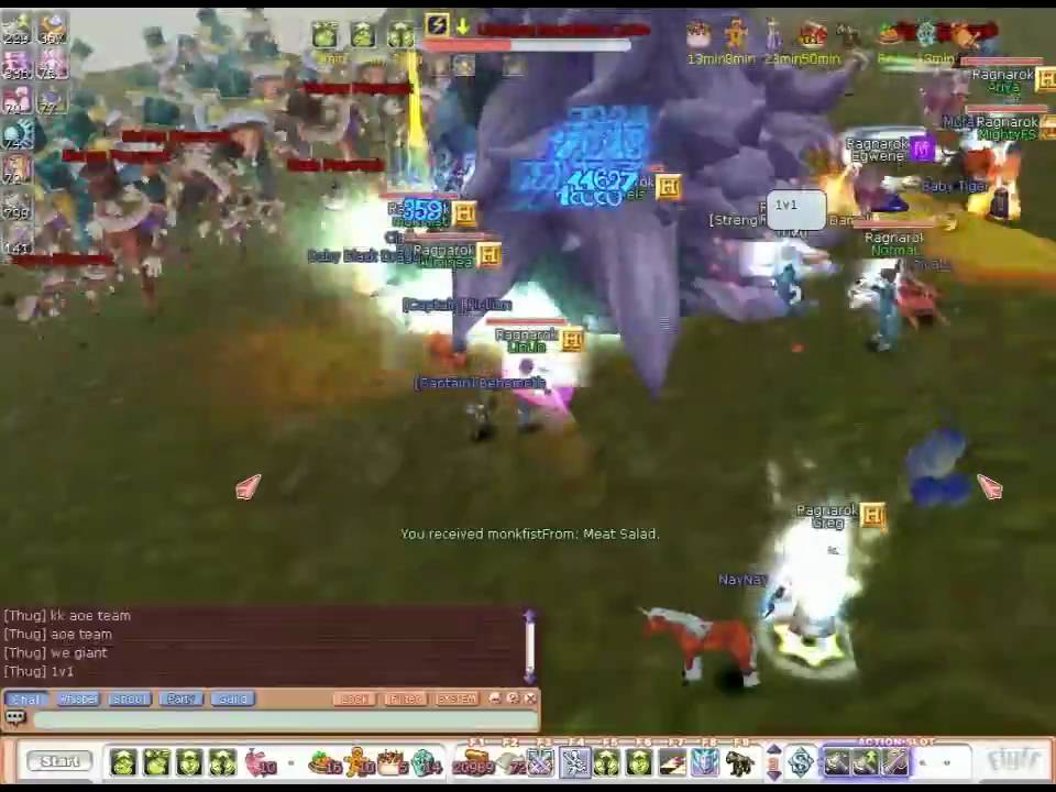 Flyff Guild Battle Royale Clockworks Cluster v14 - YouTube