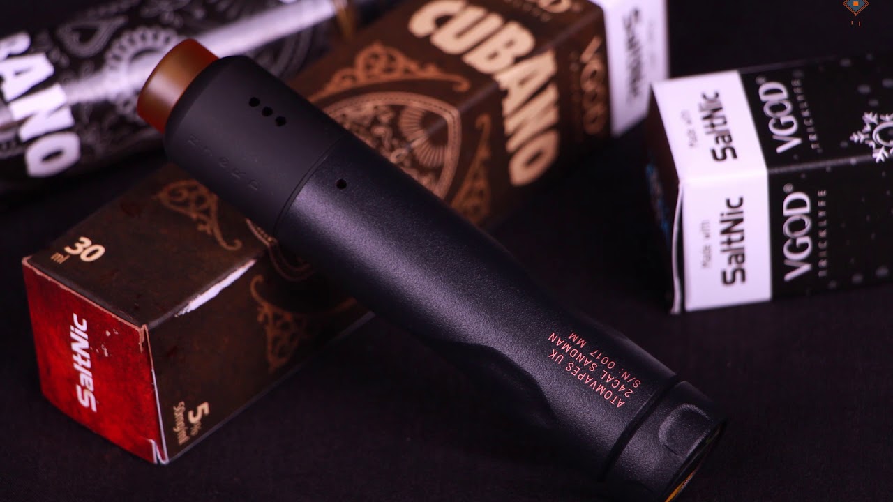 Atom Sandman Mech Mod with Njord RDA | Single Vertical Build Deck ...