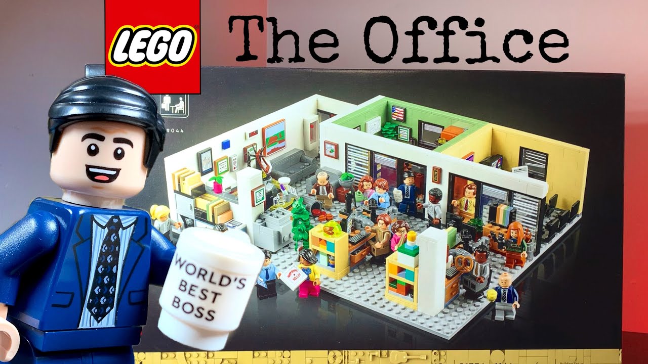 The Office Lego Set Speed Build | Lego Ideas 21336 - YouTube