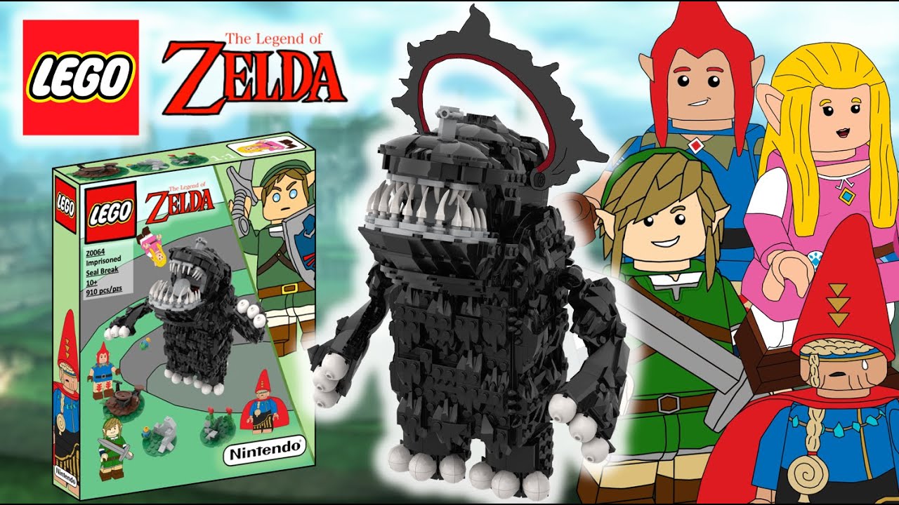 LEGO ZELDA Imprisoned Battle! custom set based of Skyward Sword - YouTube