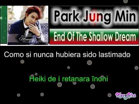 Park Jung Min - End Of The Shallow Dream (SS501 Cover) [Sub Español + rom] - YouTube