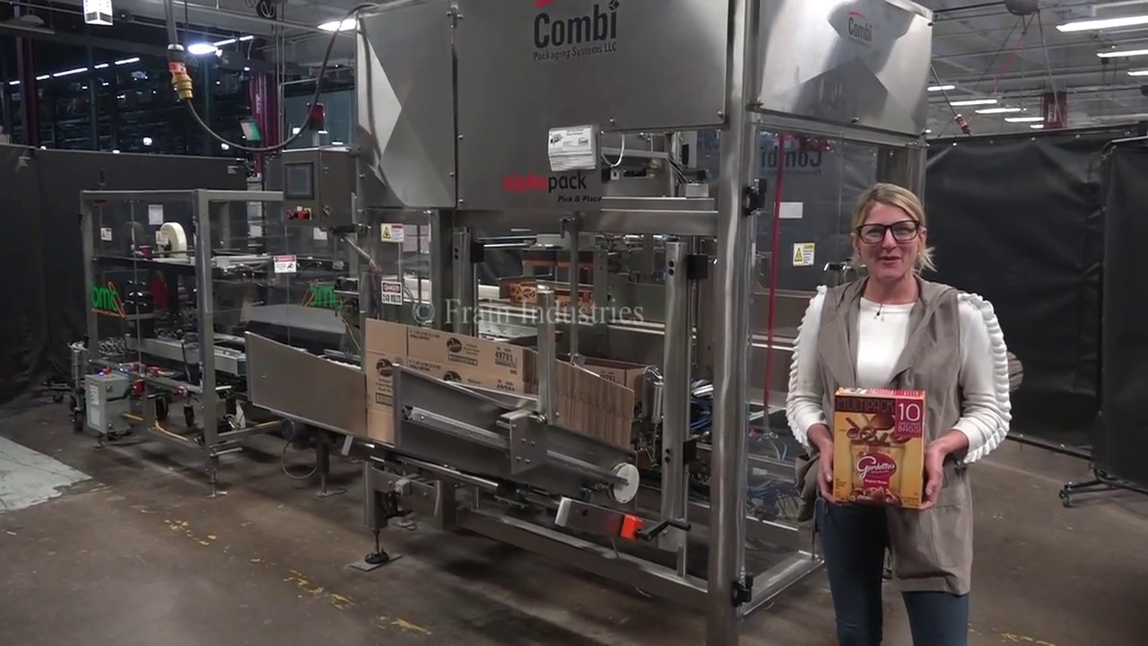 Combi Automatic Stainless Steel Case Erector / Case Packer ...