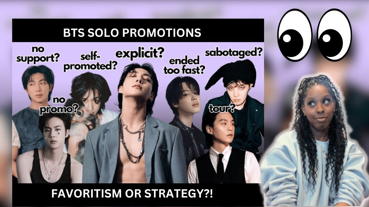 BTS SOLO PROMOTIONS: FAVORITISM OR PROPER STRATEGY?! | REACTION - YouTube