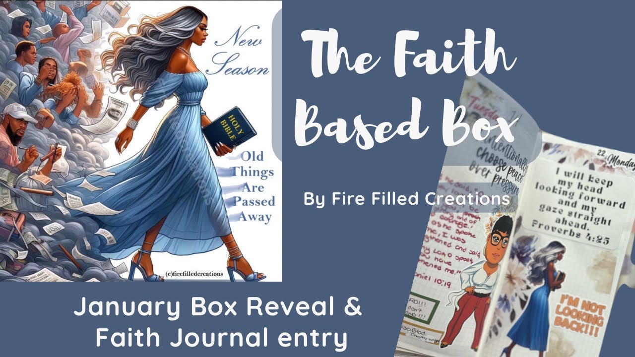 January Faith Based Box by @firefilledcreations Unboxing and a Faith ...