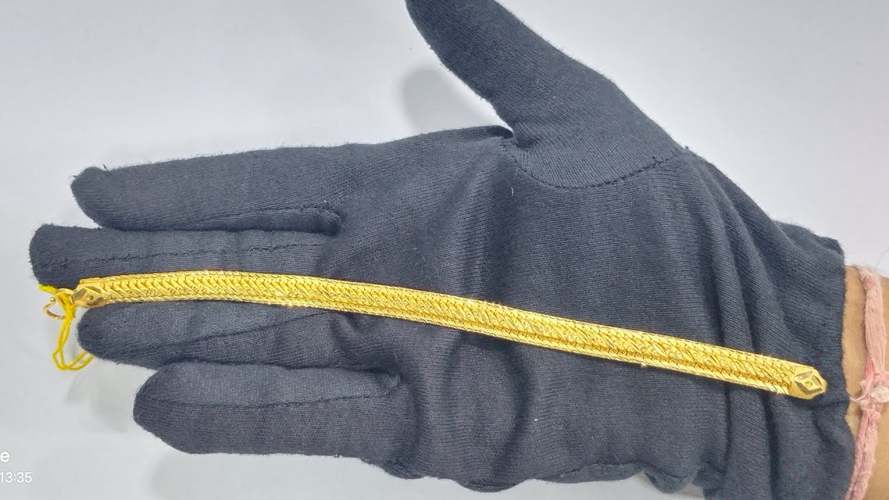 breslate design for gents|| hollmark jewellery|| golden jewellery lover ...