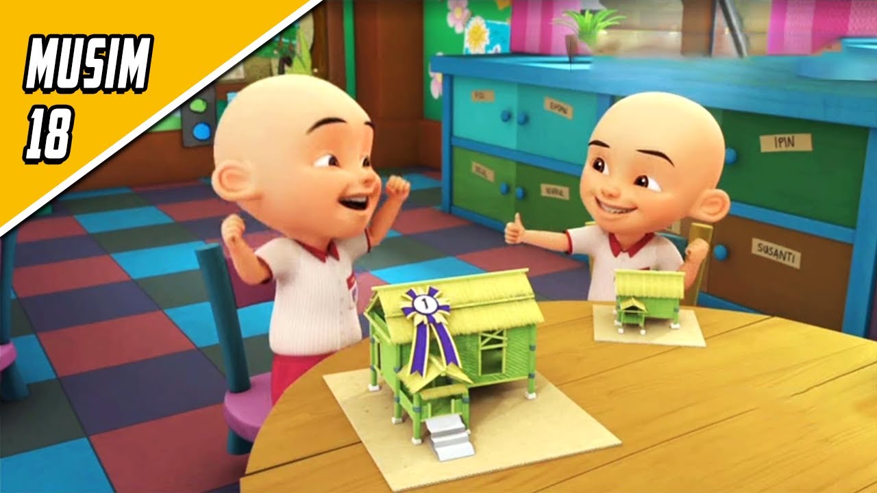 Upin & Ipin Membuat Rumah Hijau Opah Episode Terbaru 2024 | Upin Dan ...