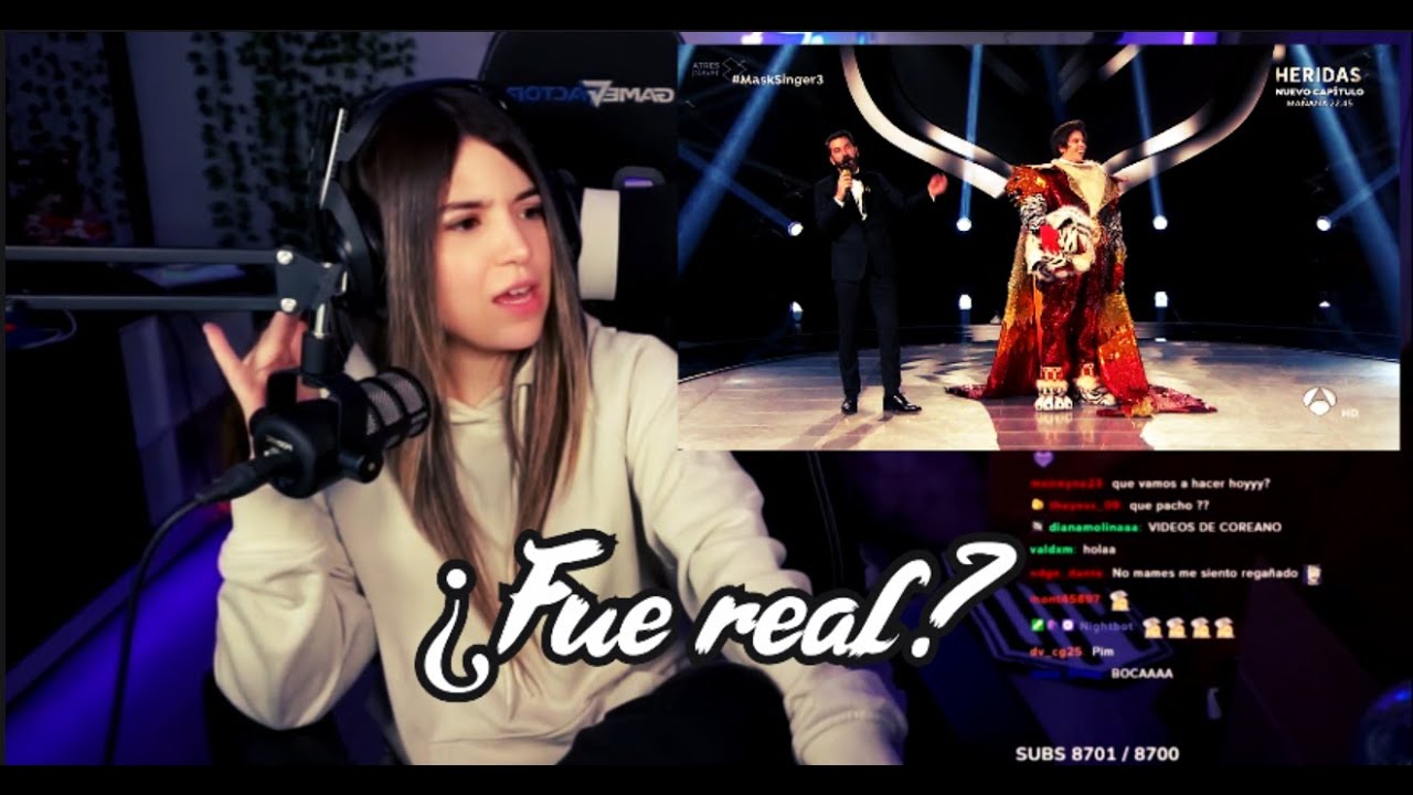 Rivers reacciona a Rubius vestido de tigre/furro (Programa de TV) - YouTube