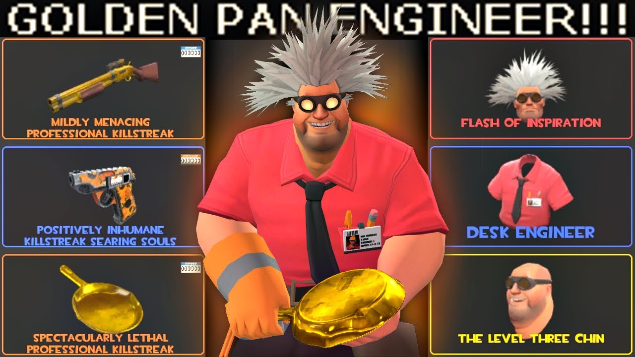 The CEO Engineer🔸TF2 GOLDEN PAN Gameplay - YouTube