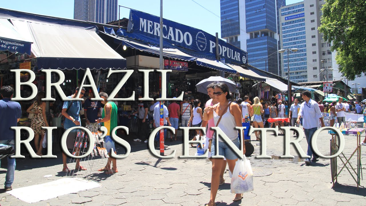 BRAZIL : the historic treasures of Rio's Centro - YouTube