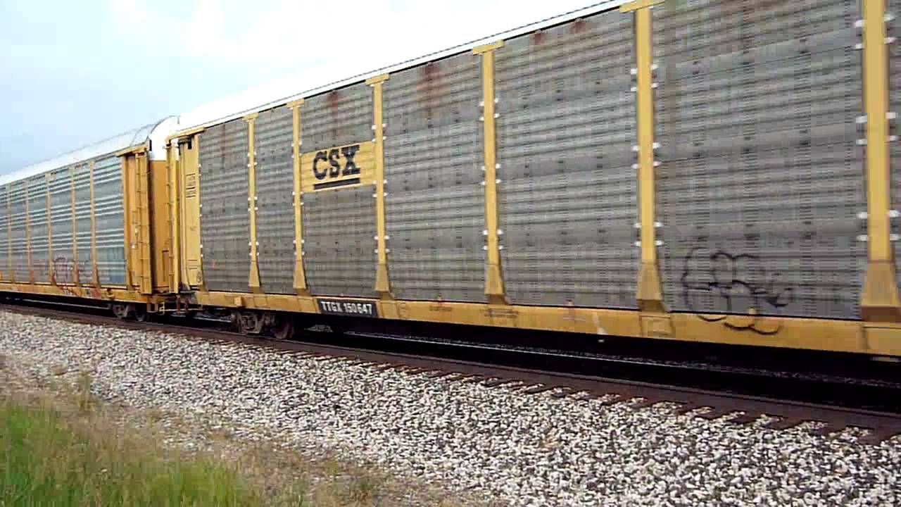 Auto Carriers with NS and UP Thrall Car Articulated Auto Carriers ...