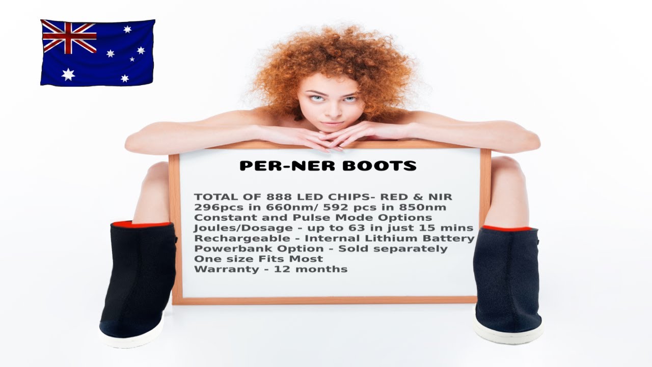 REVITALISE YOUR NERVES: Red Light Therapy Boot Shoe for Neuropathy Pain ...