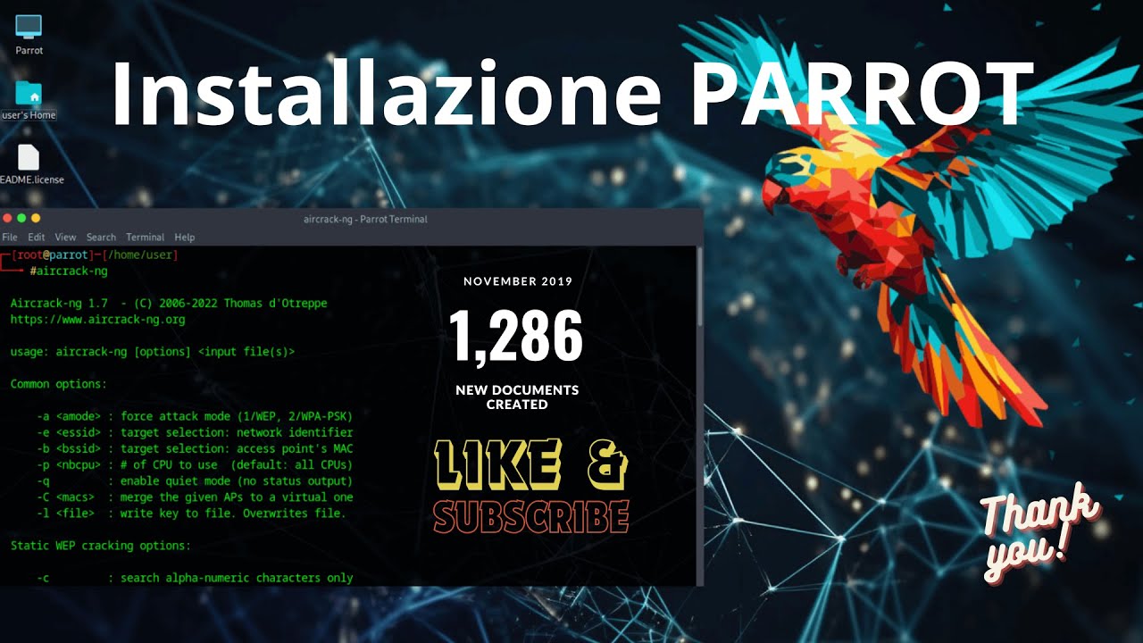 Installazione Parrot - YouTube