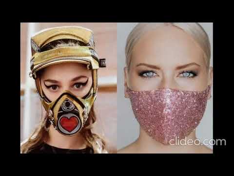 Moda en tiempos de Pandemia 😷 FASHION MASK 2020 - YouTube
