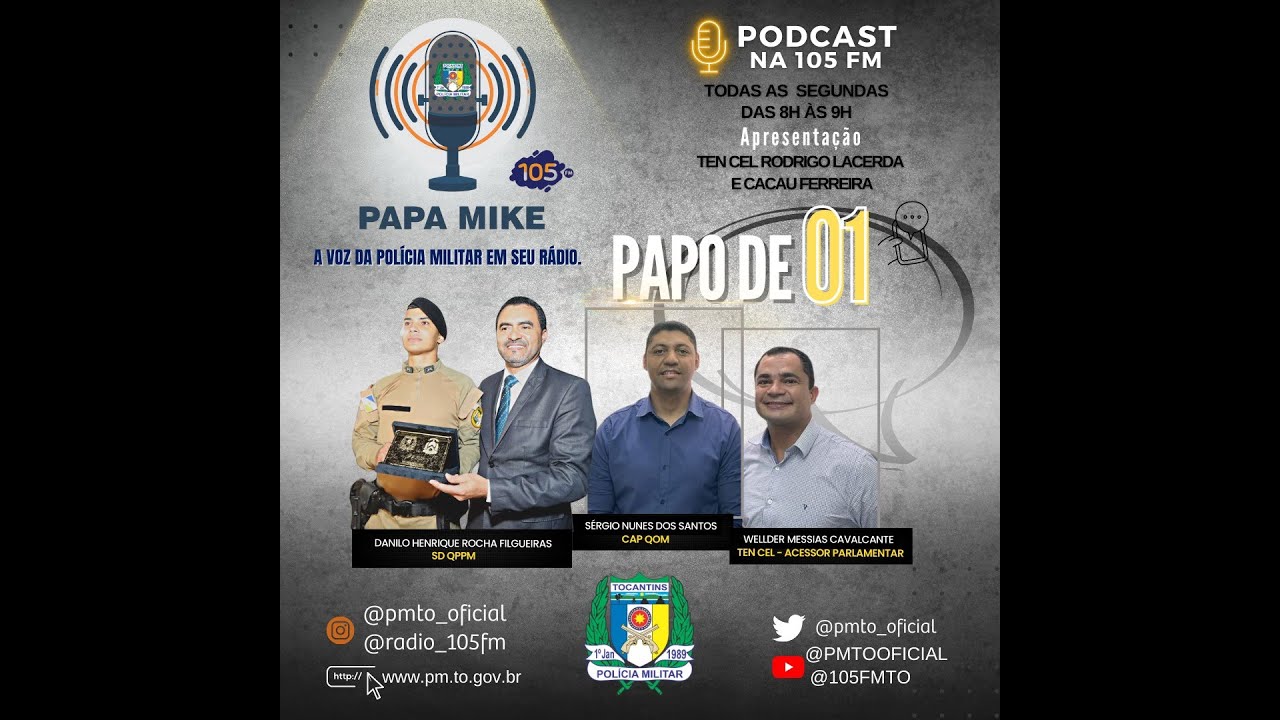Papa Mike ao vivo - A Voz da PM no seu rádio - YouTube