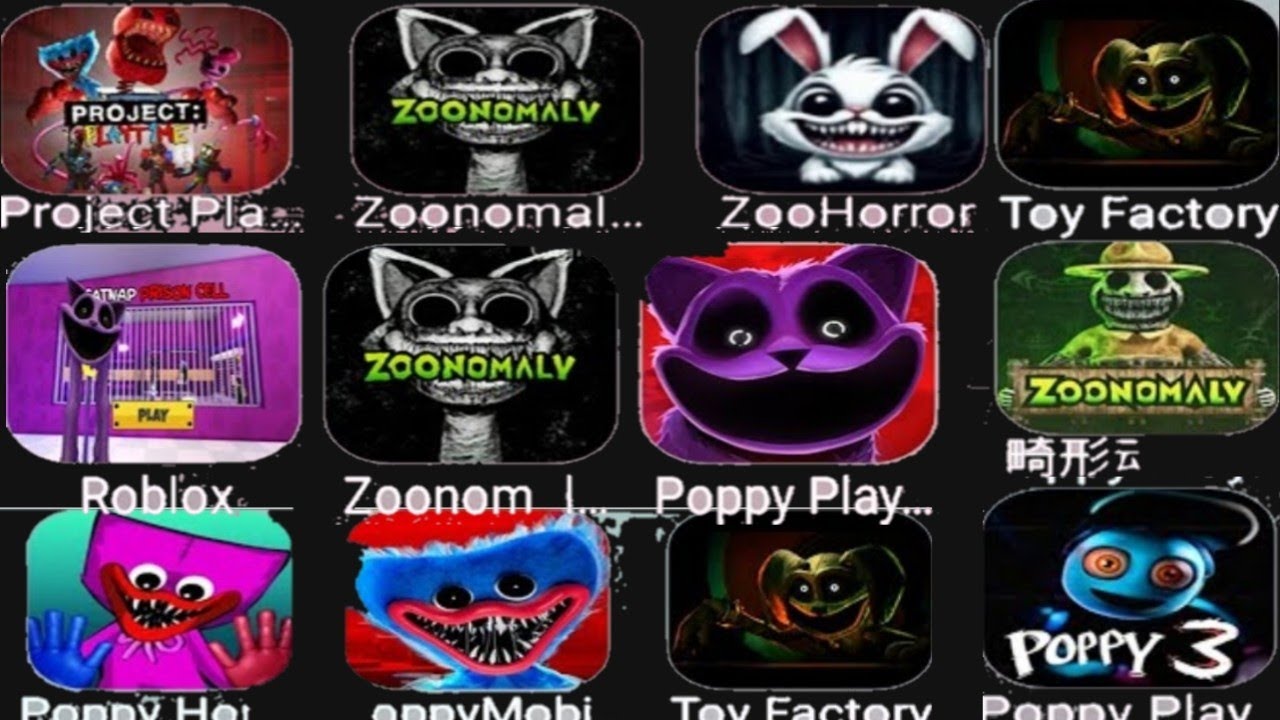 Poppy Playtime 3 Mobile,Poppy 3 Barry Roblox,Poppy 4,Zoonomaly Mobile ...