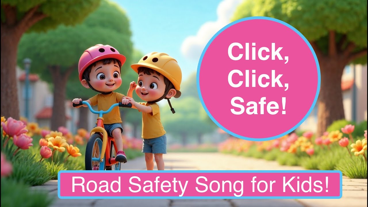 Click Click Safe Song | Seatbelts, Helmets & Road Safety for Kids - YouTube