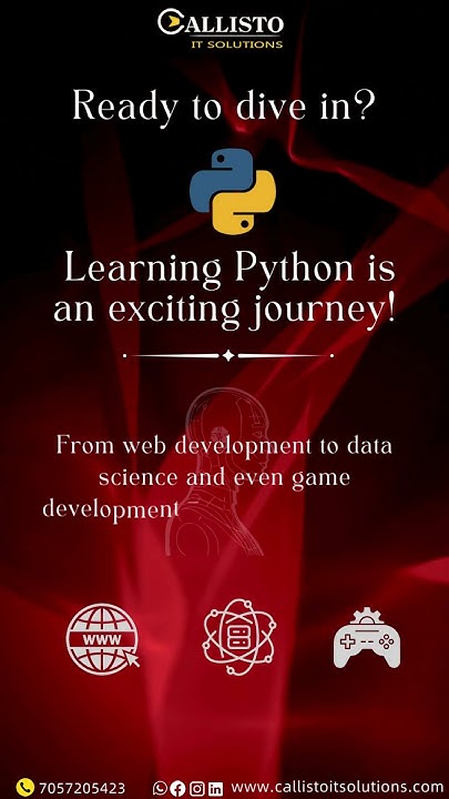 Professional Python Training & Internship Program with Django Framework - YouTube
