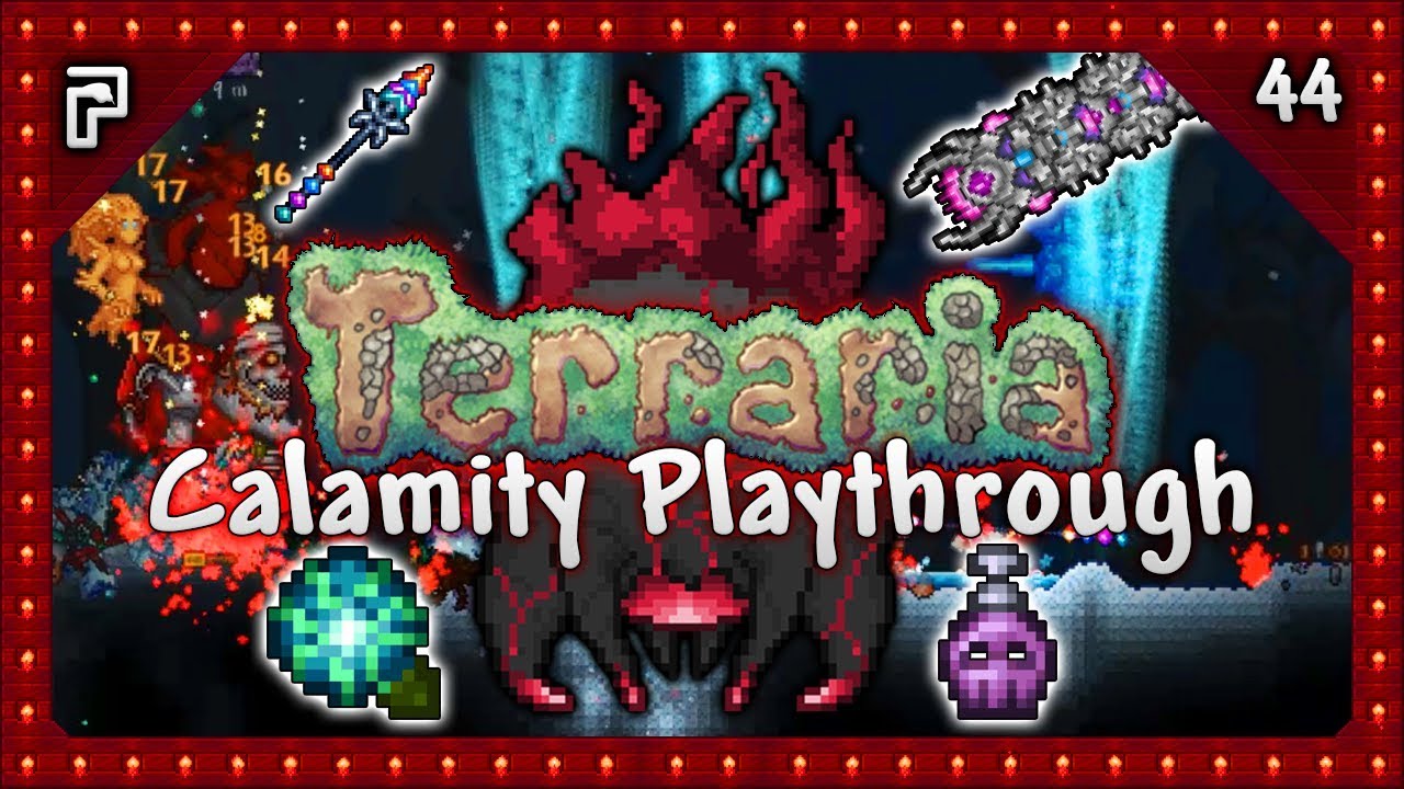 🌳 Elemental Lance! INSANE Zerg Potion Fun! | Terraria 1.3.5 Calamity ...