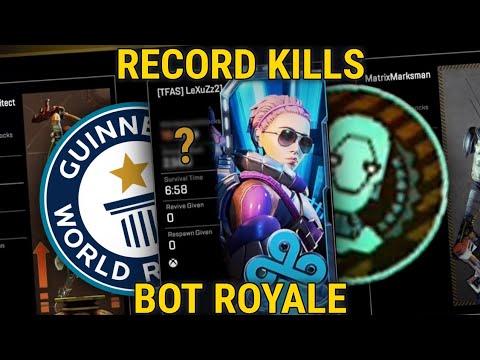RECORD DE KILLS EN APEX LEGENDS BOT ROYALE // LeXuZz21 - YouTube