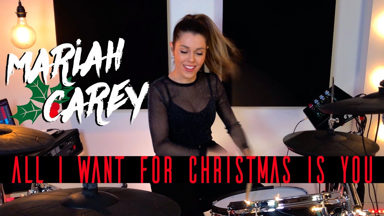 All I Want For Christmas Is You - Mariah Carey | DRUM COVER Domino ...